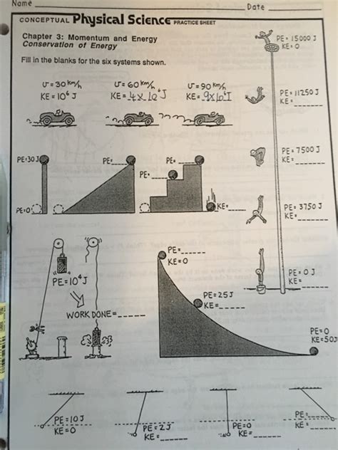 name date conceptual physical science practoce e