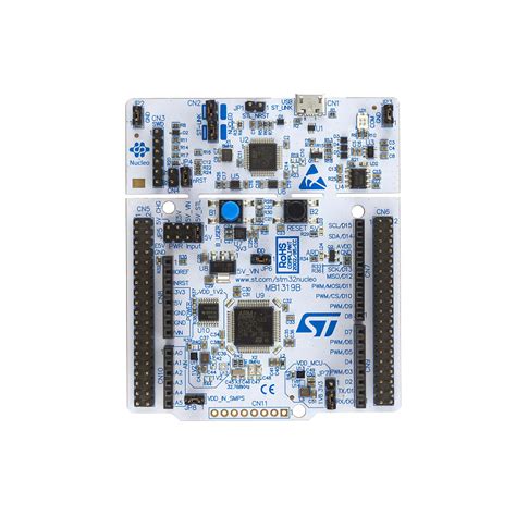 Stmicroelectronics Development Board Nucleo Stm32 Mcus Arduino Uno Compatible On Board