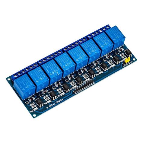 Módulo Relé 12V 10A 8 Canais