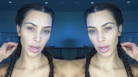 Kim Kardashian No Makeup