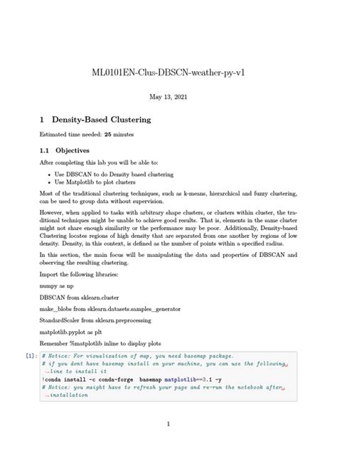 ml0101en clus dbscn weather py v1 pdf cluster analysis data mining