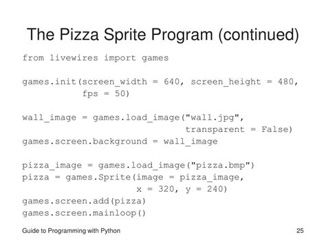Ppt Guide To Programming With Python Powerpoint Presentation Free