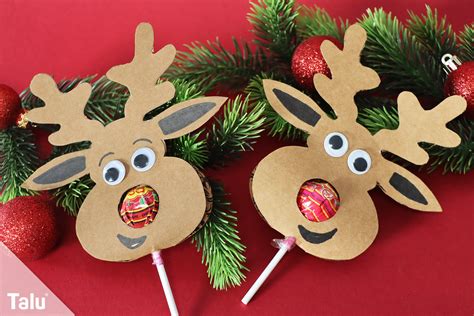 Rudolph Das Rotnasige Rentier Basteln