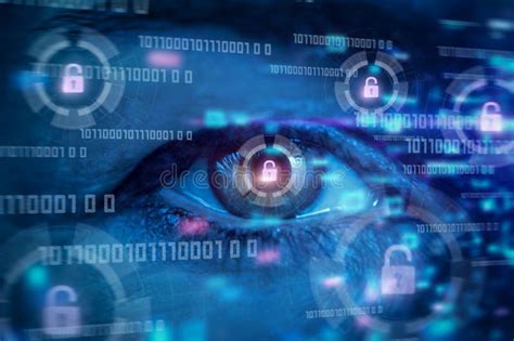 Concept Of Monitoring Security Breaches Stock Image Image Of Networking Symbol 299596575