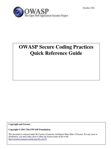 Owasp Scp Quick Reference Guide Spa Pdf