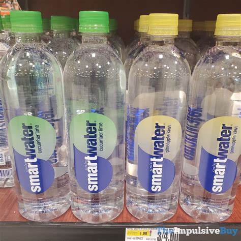 Spotted Glaceau Smartwater Flavors Cucumber Lime And Pineapple Kiwi The Impulsive Buy