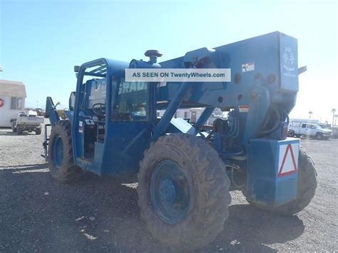 Forward Reach Forklift Gradall 544d 4x4 10 000 Lb 55 Reach Telehandler