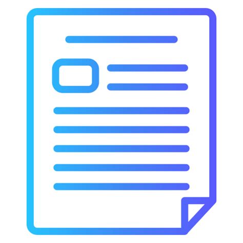 Statement Generic Gradient Icon