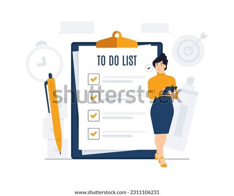 Adulting Notepad To Do List Over 71 Royalty Free Licensable Stock Vectors Vector Art