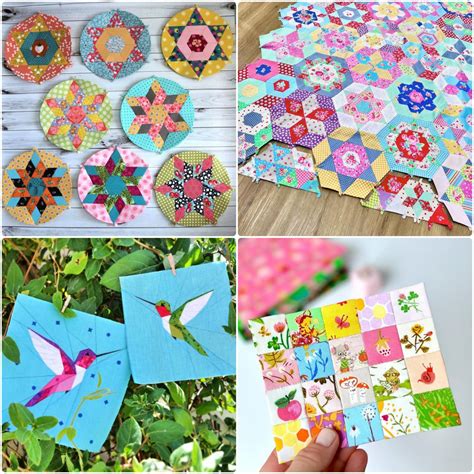 Free Paper Piecing Patterns EPP And FPP Patterns Sew Mama Sew