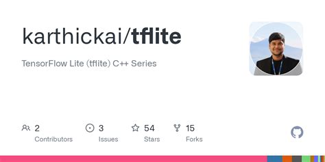 Github Karthickaitflite Tensorflow Lite Tflite C Series