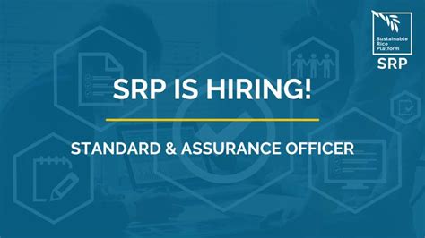Sustainable Rice Platform Srp On Linkedin Srp Is Hiring Standard