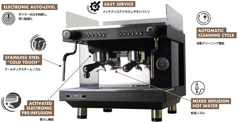 Sanremoサンレモ Zoe Compact 2gr セミオートエスプレッソマシンエスプレッソマシン・コーヒー用品専門店 A Dining