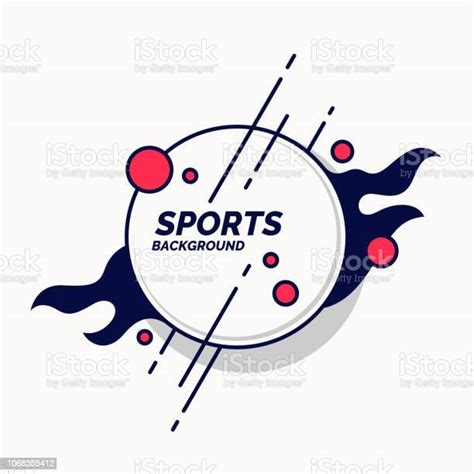 스포츠에 대 한 현대 색깔된 포스터입니다 추상적인 배경입니다 0명에 대한 스톡 벡터 아트 및 기타 이미지 0명 검은색 과학 Istock