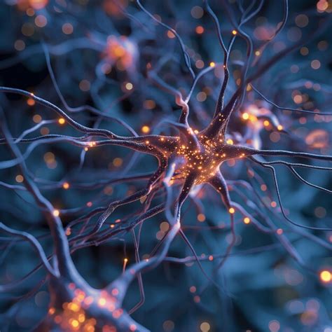 Premium Photo Graphical Representation Of The Neural Network In The Human Brain