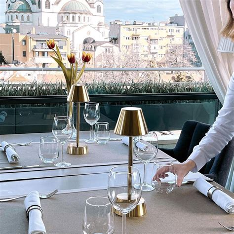 Sofia Empire Cordless Table Lamp Brass Insight Cordless Lighting