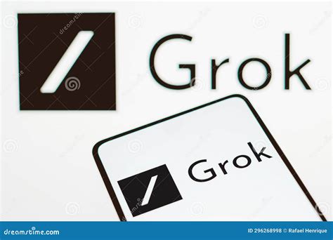 Xai Grok Chatbot Logo Editorial Image 297215320