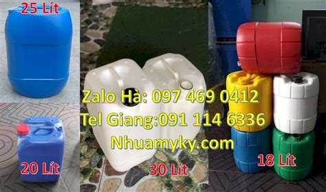 Can L Có Nắp Thoát Khí Đựng Phân Bón Can Nhựa Giá Rẻ Hcm Can Dẹp Đựng Nông Dược Can L