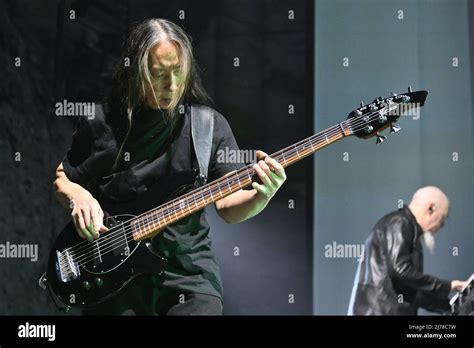 John Myung During The Concert Of The Dream Theater Top Of The World Tour 2022 6th Of May 2022