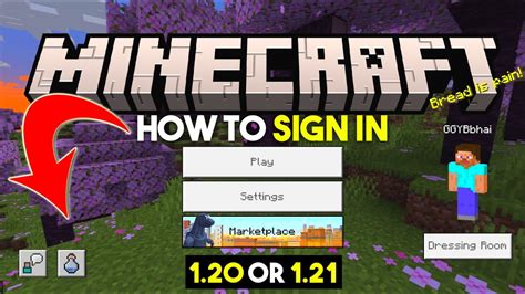 How To Sign In Minecraft 1 21 Minecraft Pocket Edition Singing Kaise