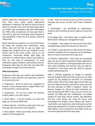 Progressive Web Apps The Future Of Apps PDF