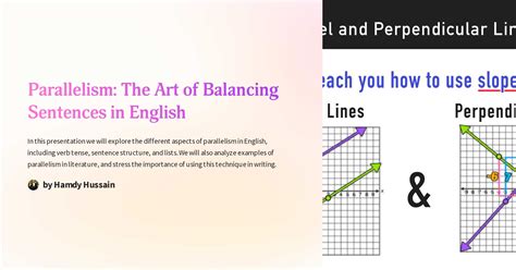 Parallelism The Art Of Balancing Sentences In English