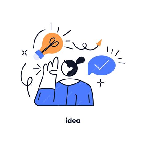 Premium Vector Brain Activity Abstract Concept Vector Illustration Set Thinking And