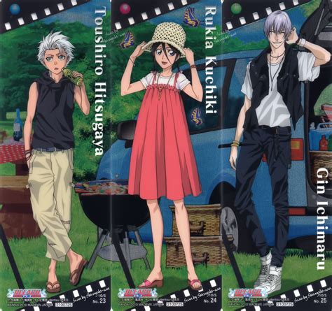 Bleach Rukia Kuchiki Toshiro Hitsugaya Gin Ichimaru Bleach Anime