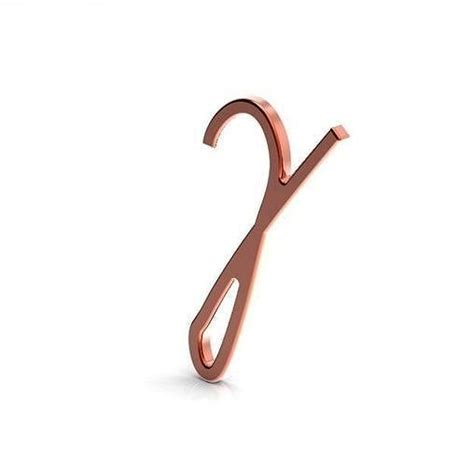 Gamma Physics Symbol 3d Model