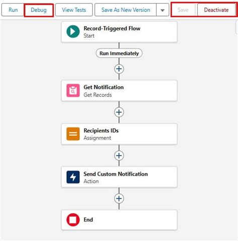Send Custom Notifications Using Salesforce Flow