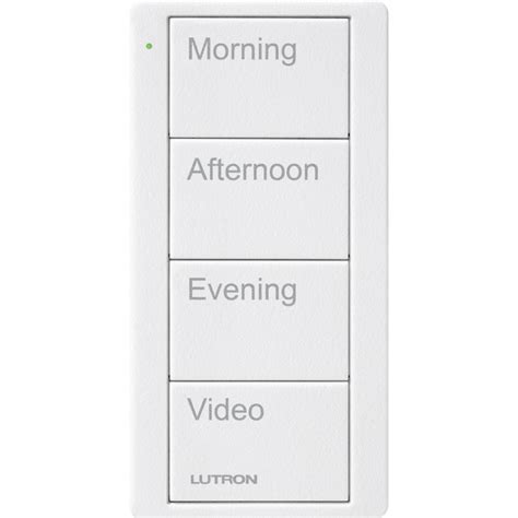 Lutron Pico Wireless Control 4 Buttons Scene Control Time Of Day Wordings E Handel Pte Ltd
