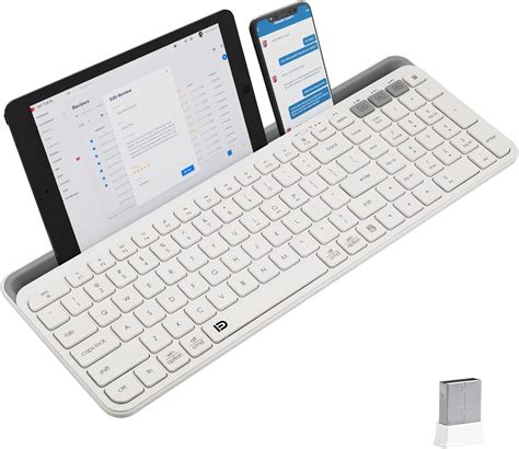 Buy Huo Ji Wireless Keyboard Multi Device Bluetooth And 24g Dual Mode Switch To 3 Devices