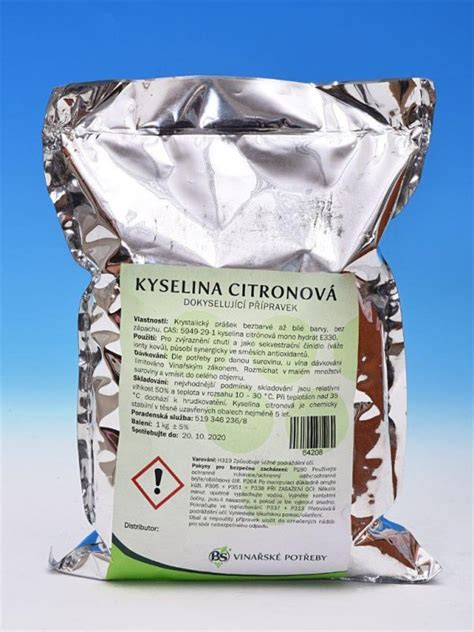 Kyselina citronová 1kg