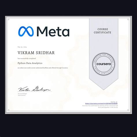 Python Dataanalytics Vikram S