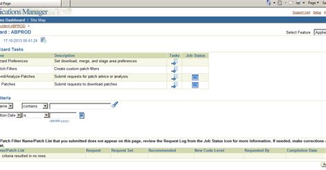 Welcome To My Oracle World The Patch Impact Analysis Using The Patch Wizard In Oracle