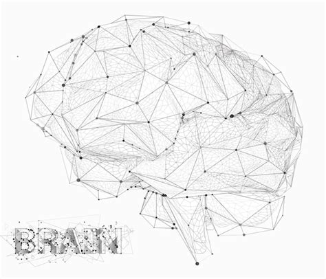 Premium Vector Threedimensional Vector Cyber Brain Neural Network