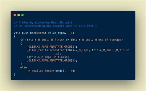 Kushashwa Ravi Shrimali On Linkedin Cpp Blog Code Blogpost