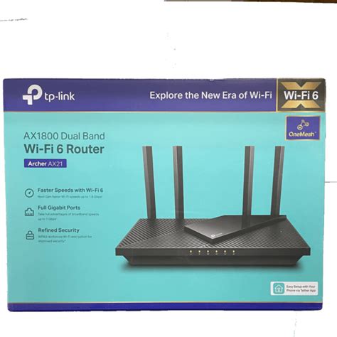 Tp Link Ax Dual Band Gigabit Wi Fi Router Au Ecommerce Ecosystem
