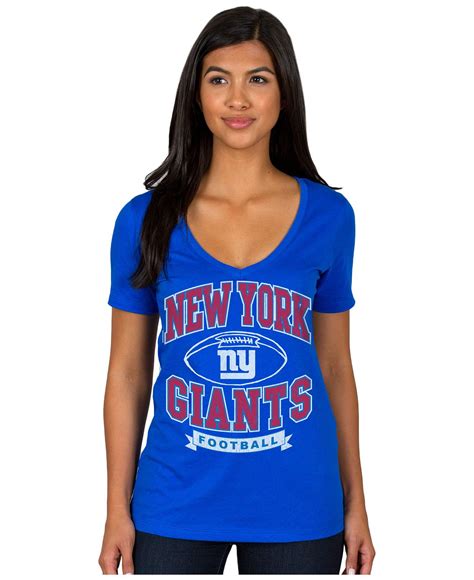 Authentic Nfl Apparel Womens New York Giants Football Logo T Shirt Sports Fan Shop By Lids
