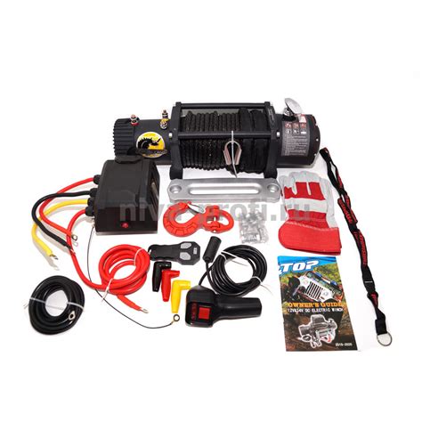 Автомобильная лебедка электрическая Electric Winch 12000 12V с ...