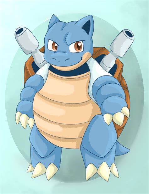 009 Blastoise By Xfloofthepoofx On Deviantart