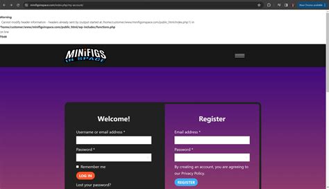 Warning Cannot Modify Header Information On Certain Pages How