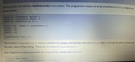 Solved Instructions For Q The Programmer Wants To Chegg