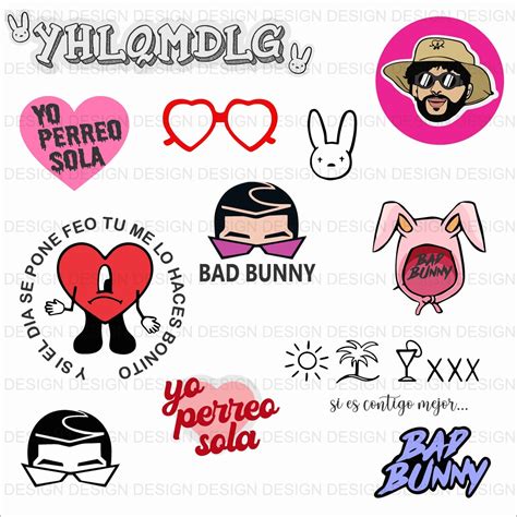 Bad Bunny El Conejo Malo Verano Sin Ti Corazón Rojo Etsy México