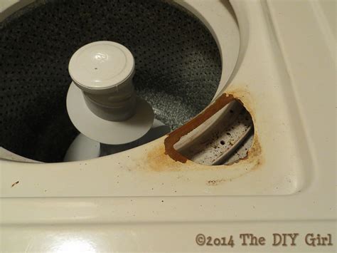 Repairing Washing Machine Rust The DIY Girl