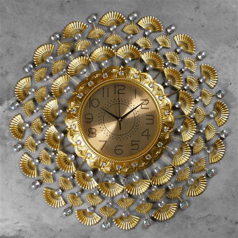 Часы настенные для интерьера серия Ажур Морубио плавный ход 70 70 см D 24 см купить C