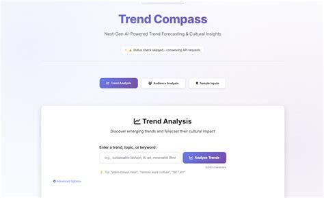 Trend Compass Ai Devpost Trend Compass Ai Devpost