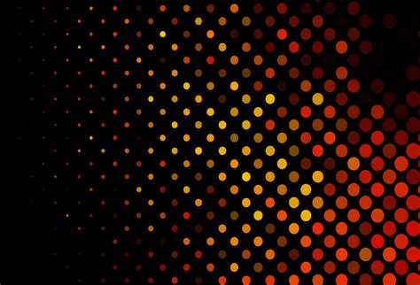 Dark Orange Vector Layout With Circle Shapes 12718163 Vector Art At Vecteezy