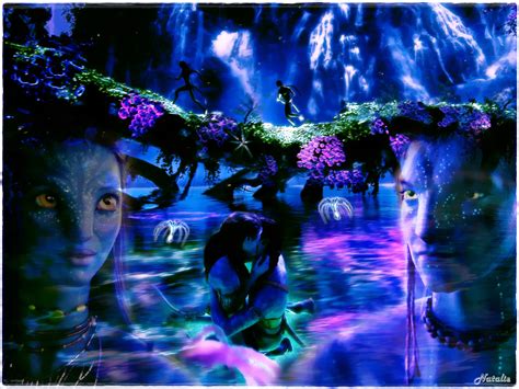 Avatar Pandora At Night Wallpaper