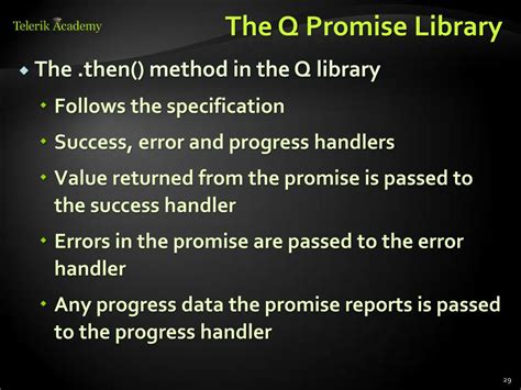 Ppt Promises And Asynchronous Programming Powerpoint Presentation